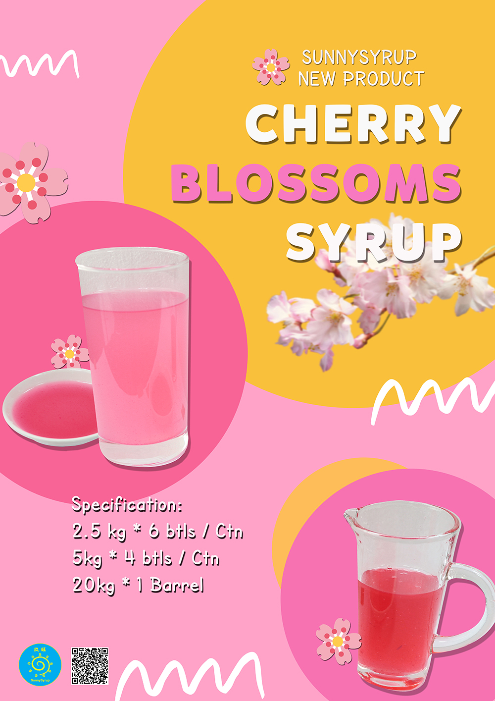 Cherry Blossoms Syrup